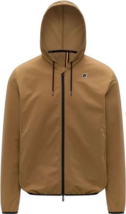 K-Way Homme, Vestes, Brun, Taille: 2XL Journeer Travel Jacket