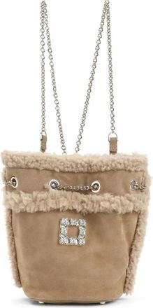 Roger Vivier Rucksäcke - Tres Vivier Brown Mutton Backpack - Gr. unisize - in Beige - für Damen