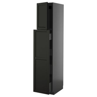 IKEA METOD / KNIVSHULT Hos m Ausziehfu 1 Tür/4 Schub