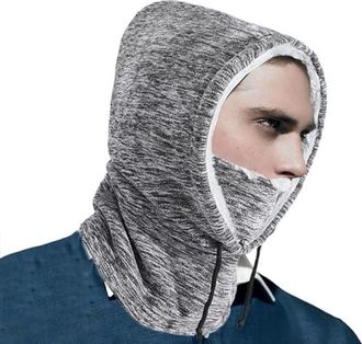 Generic &Eacute;charpe dhiver &agrave; capuche | Coupe-vent, respirante et r&eacute;glable | &Eacute;charpe &agrave; capuche pour moto | Pour voyage, aventure, d&eacute;placement, randonn&eacute;e, ski, skat