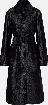 Joseph Mantel Auger aus Leder