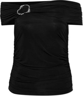 Gestuz Femme, Blouses et Chemises, Noir, Taille: 36 FR Gzlaily Top