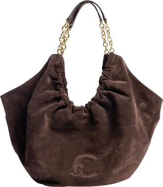 Coccinelle Cabas Smash Suede Bim - Femme - Sacs - Brun - Taille: ONE Size