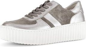 Gabor Baskets basses pour femme - Meilleur ajustement, Iron Brown 18, 39 EU