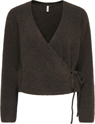 Only Onlliva Ls V-Neck Wrap Nca KNT