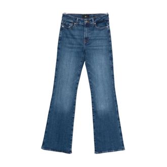 7 For All Mankind Leggy Bootcut Jeans - - Jeans - Damen - Blau - W28