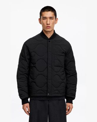 Arket 2-in-1-Liner-Steppjacke -Schwarz