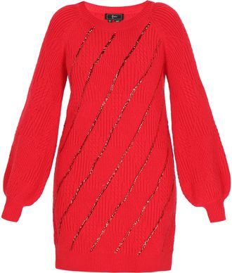 Faina Kleid Frauen Rot