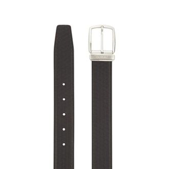 S.T. Dupont Ceinture Line D cuir emboss&eacute; en cuir