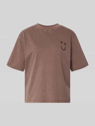 Jake*s Casual T-Shirt Motiv-Print und Rundhalsausschnitt