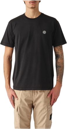 Stone Island Homme, Tops, Noir, Taille: L T-Shirt 60/2