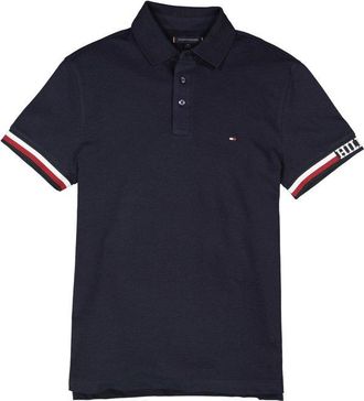 Tommy Hilfiger Herren Polo-Shirt blau Slim Fit