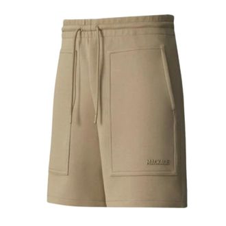 Mackage Homme, Shorts, Beige, Taille: M Elwood-R Double-Face Jersey Shorts