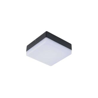 Lucande LED Plafonnier extérieur Thilo (Moderne) (1 lampe,à), Luminaire dextérieur pour le jardin la terrasse balcon & maison plafonnier
