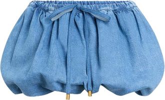 Patou Femme, Shorts, Bleu, Taille: 34 FR Mini-jupe &agrave; cordon de serrage