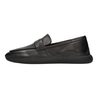 Emanuelle Vee Femme, Chaussures, Noir, Taille: 36 EU Mocassin en cuir
