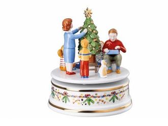 Hutschenreuther Sammelkollektion 2024 Weihnachtsleuchten Spieluhr gro&szlig;