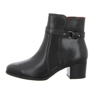 Tamaris Lederstiefelette - - Shoes - Damen - Schwarzk - 37 EU
