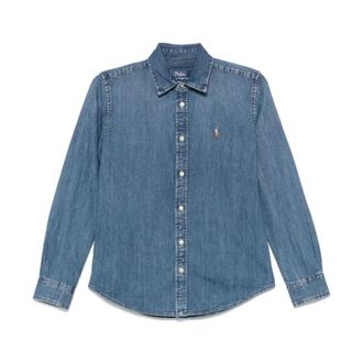 Polo Ralph Lauren Slim-Fit Jeanshemd - - Blouses & Shirts - Damen - Blau - 2XS