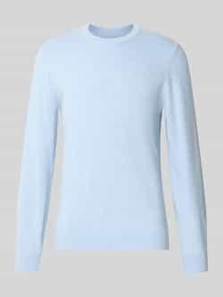 Mc Neal Strickpullover aus Baumwoll-Kaschmir-Mix mit Rundhalsausschnitt