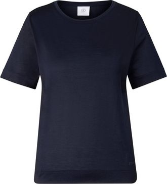 Bogner Seiden-Shirt Sienna f&uuml;r Damen - Navy-Blau - 34