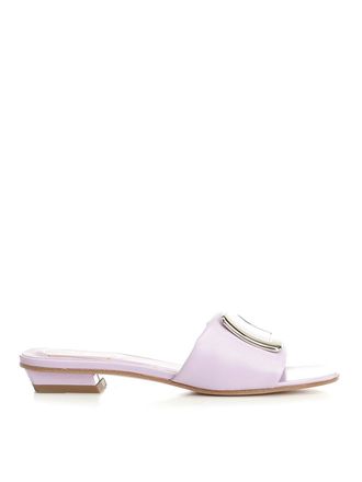 Roger Vivier Mules - Violet