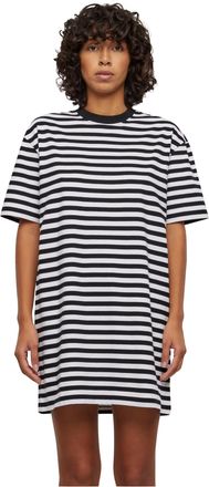 Urban Classics Damen T-Shirt-Kleid Ladies Oversized Striped Tee Dress, lässiges T-Shirt-Kleid für Frauen, erhältlich, Größen XS-5XL