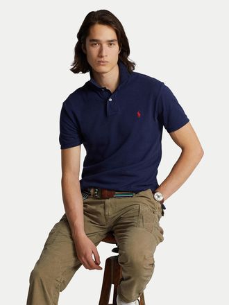 Polo Ralph Lauren Poloshirt Core Replen 710795080 Dunkelblau Slim Fit