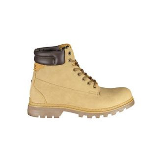 Carrera Beiger Schn&uuml;rstiefel mit Kontrastdetails - - Shoes - Damen - Beige - 36 EU