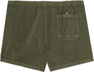 Stone Island Logo-Patch Polyamide Swim Shorts - Green