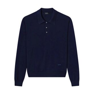 A.P.C. A.p.c. T-Shirts und Poloshirts - - Knitwear - Herren - Blau - XL