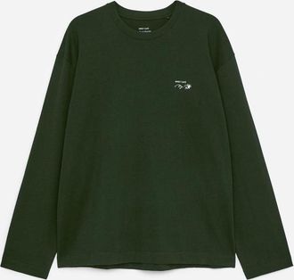 Arket CAF&Eacute; Langarmshirt -Gr&uuml;n