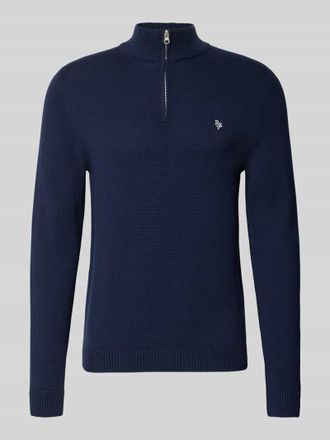 Review Slim Fit Strickpullover aus reine Baumwolle