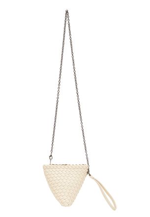 Felipa Handtasche Damen Wollwei&szlig;