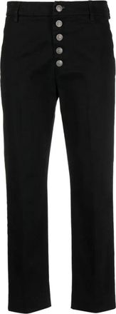 Dondup Femme, Pantalons, Noir, Taille: W26 Pantalone Loose Nima