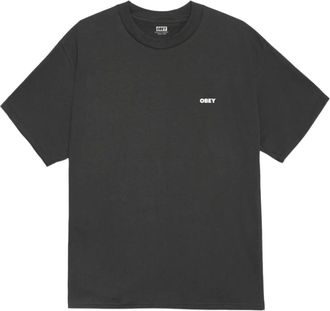 Obey Homme, Tops, Noir, Taille: XL T-shirt