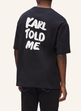 Karl Lagerfeld T-Shirt schwarz