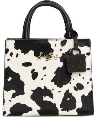 MC2 Saint Barth Shopper & Totes - Mini Brushed Leather Shopper Bag - Gr. unisize - in Schwarz - für Damen