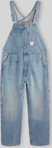 Levi's Loose Fit Latzhose aus reiner Baumwolle Modell DIVING DUC
