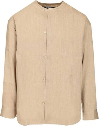 Jacquemus Homme, Chemises, Brun, Taille: XL La Chemise Pastro