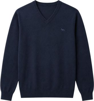 Harmont & Blaine Homme, Pulls, Bleu, Taille: 2XL Pull ras du cou en coton