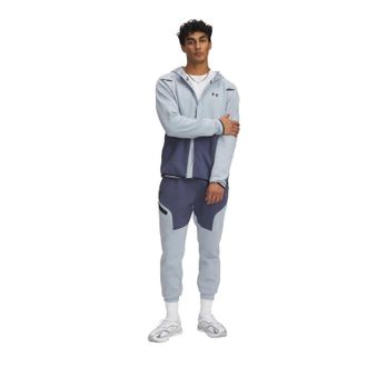 Under Armour Unstoppable Jogginghosen f&uuml;r Herren (Grau/Blau/Schwarz)