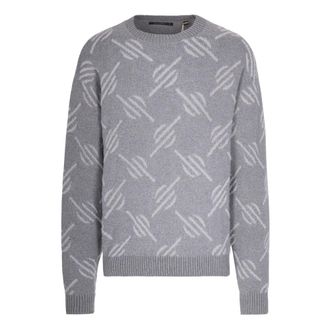 Daily Paper Clothing Homme, Pulls, Gris, Taille: M Tricot ras du cou
