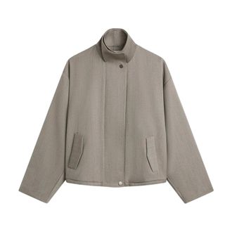 St.Agni Femme, Vestes, Gris, Taille: 40 FR Oupa Flight Jacket