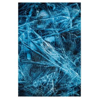 artboxONE Poster 45x30 cm Natur Eiskunst XXXIV hochwertiger Design Kunstdruck - Bild EIS EIS eisformation