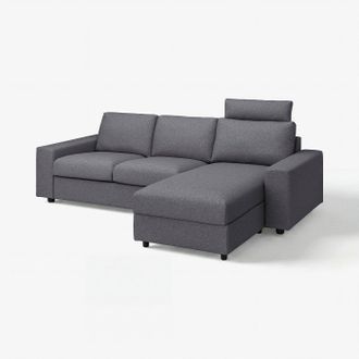 IKEA VIMLE Bezug 3er-Sofa+R&eacute;camiere