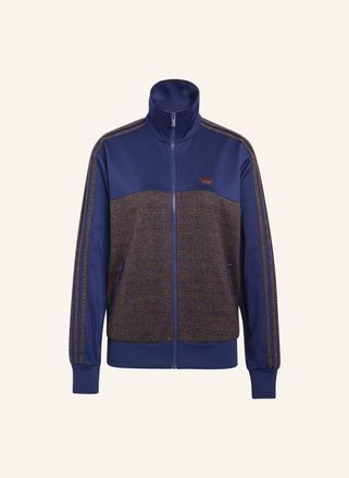 adidas Originals Adidas Originals Firebird Track Top, Locker Geschnitten, Karomuster blau