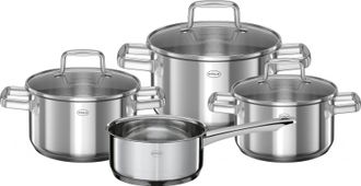 R&ouml;sle Moments Edelstahl Topf-Set 4-TLG