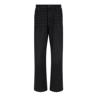 Balmain Monogram Denim Jeans - - Jeans - Herren - Schwarzk - W31