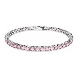 Swarovski Matrix Tennisarmband - - Accessories - Damen - Rosa - ONE SIZE